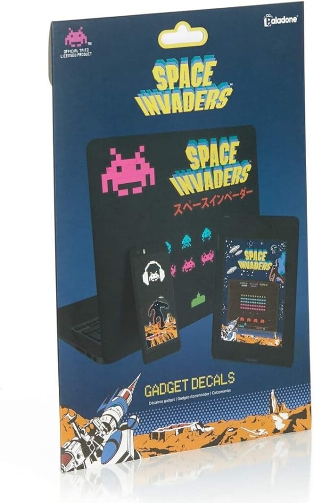 Paladone stickers "Space Invaders" - La Palette à Tabo et Tsuko
